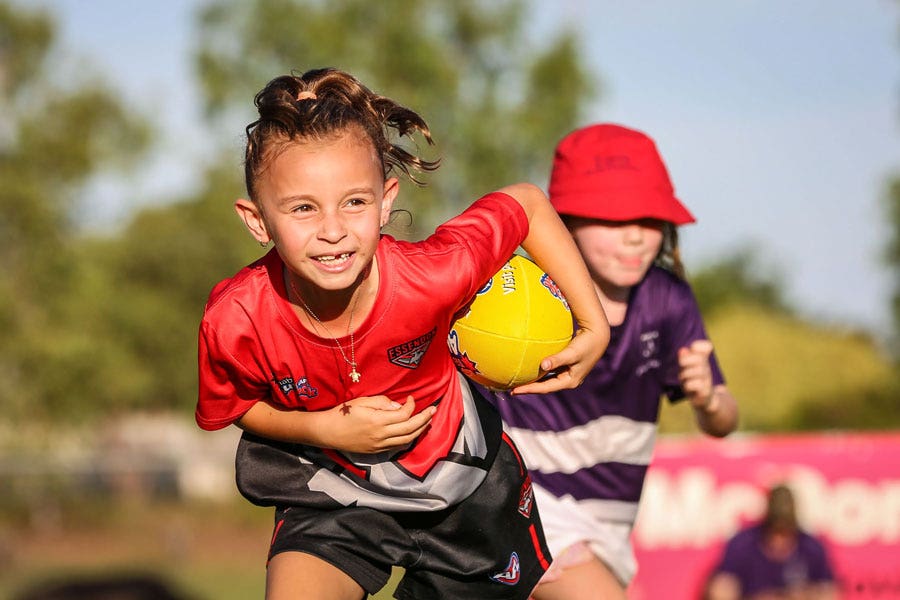 First NAB AFL Auskick session? - Play AFL