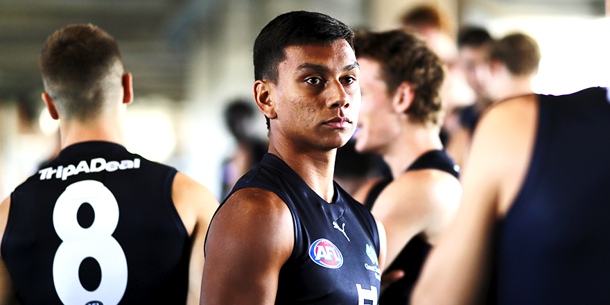 JESSE MOTLOP TO DEBUT FOR THE BLUES THIS WEEKEND - Play AFL