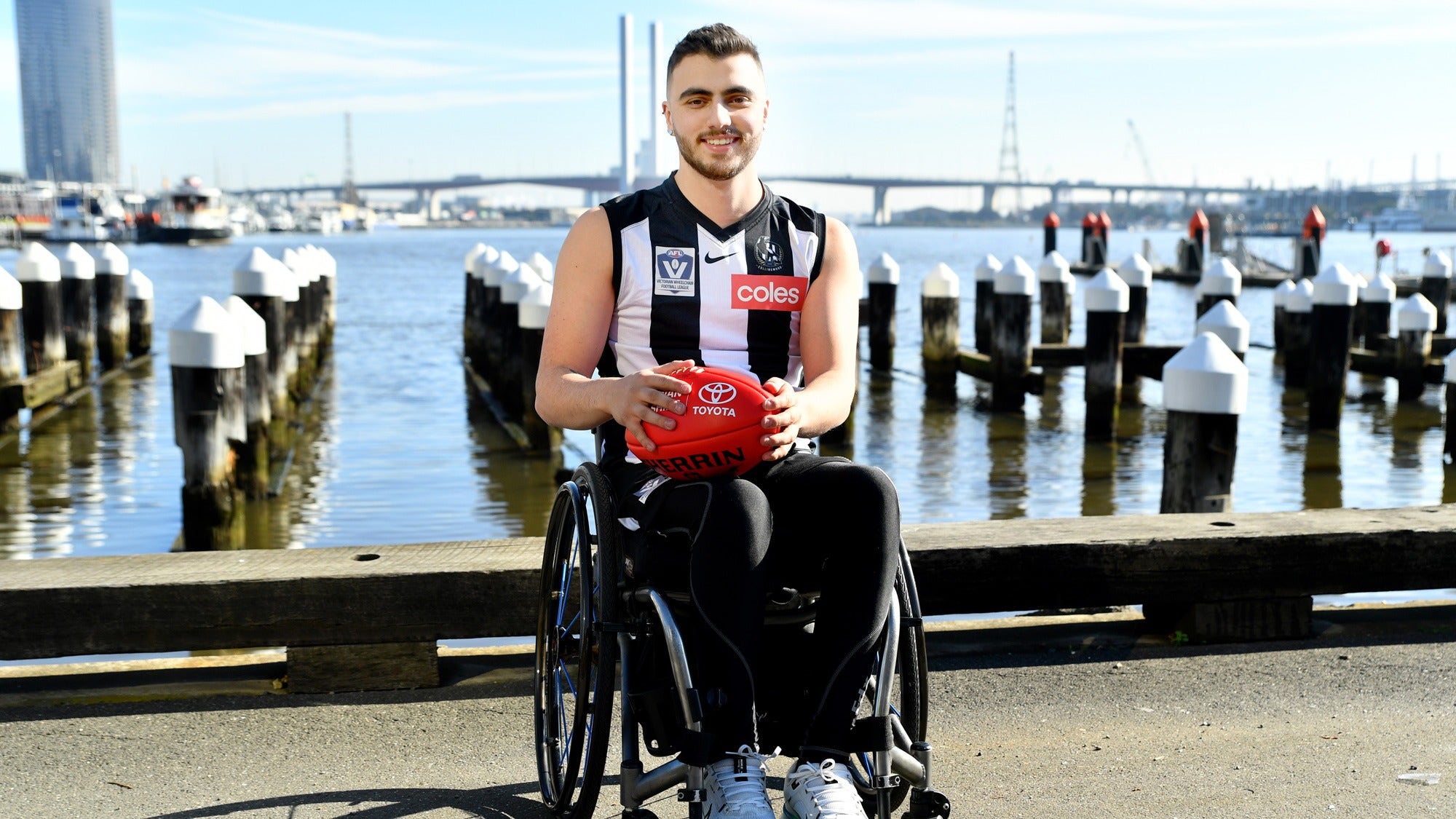 Toyota driving disability inclusion footy forward in Victoria - Play AFL
