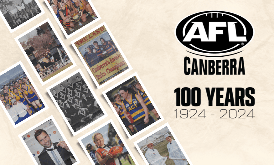 Footy in Canberra turns 100 - Play AFL