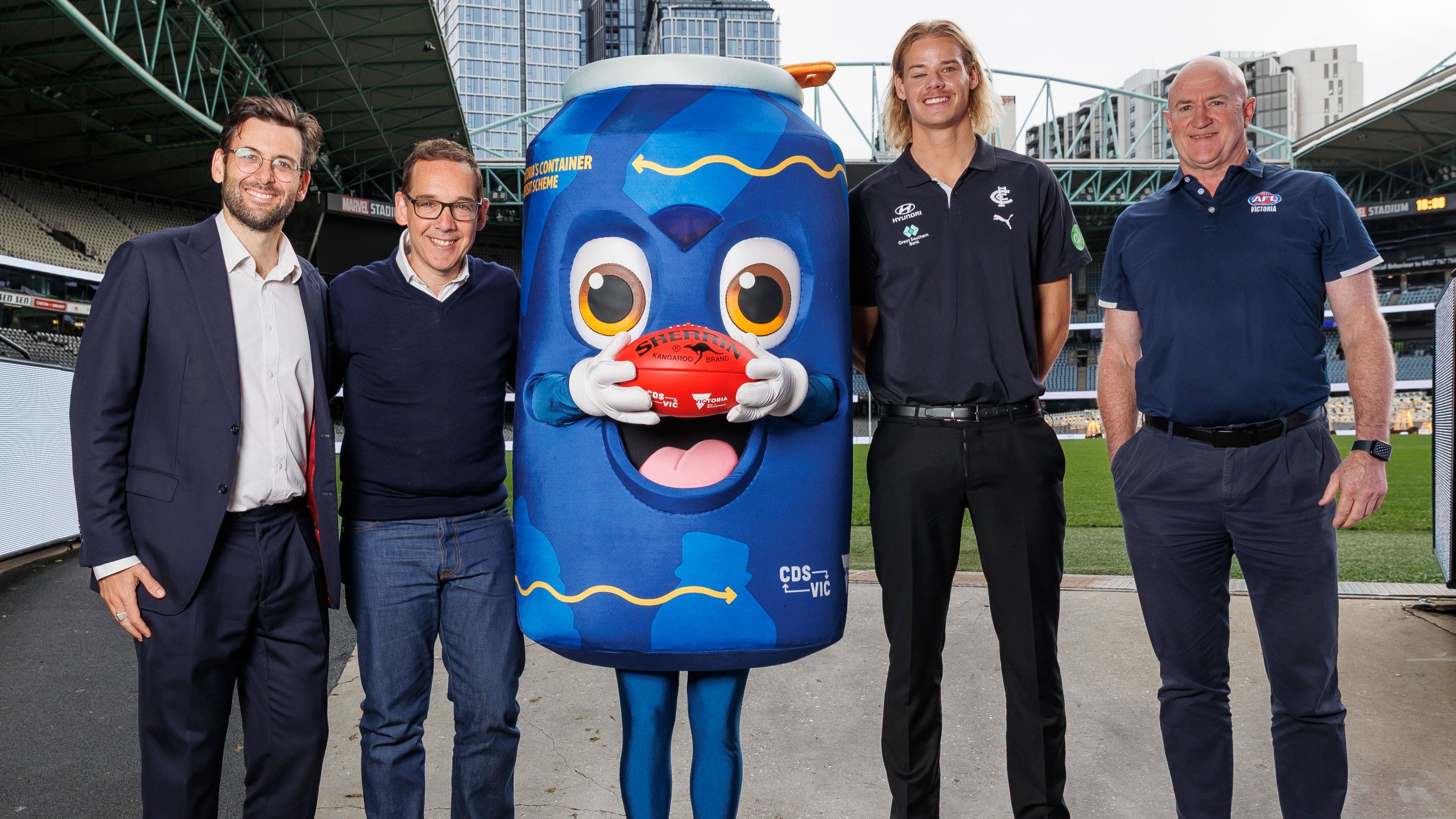 Footy clubs score big with Victoria’s Container Deposit Scheme - Play AFL