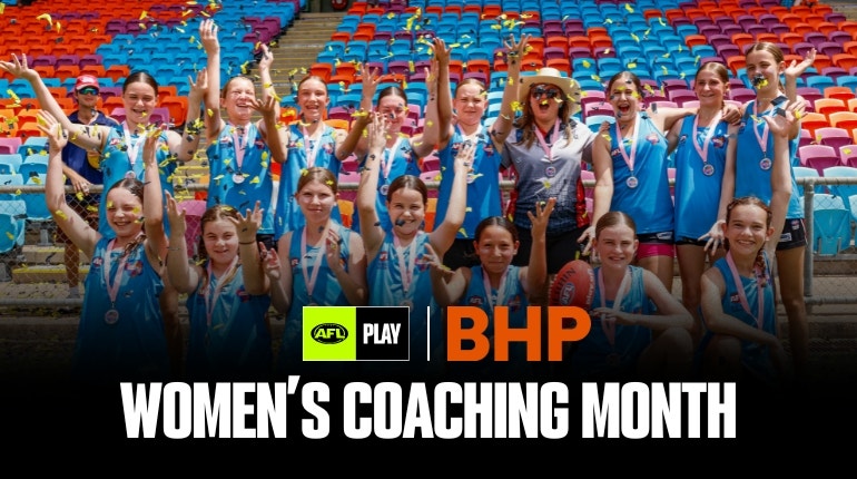 Women's Coaching Month kicks off for 2025! - Play AFL