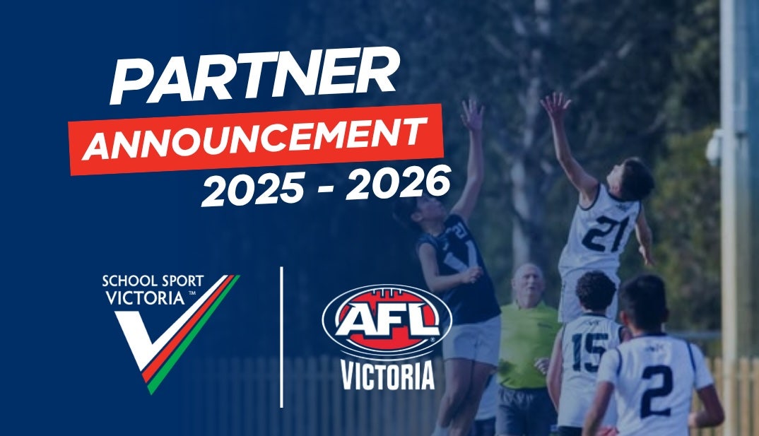 AFL Victoria extends partnership with School Sport Victoria - Play AFL