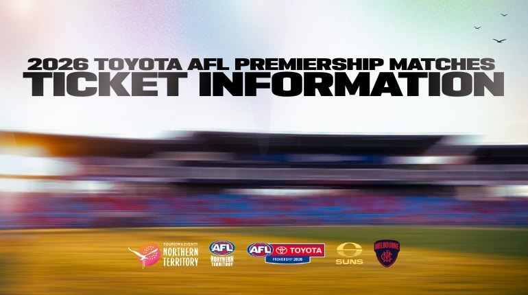 Ticket Information: 2026 AFL Matches in Darwin & Alice Springs - Play AFL
